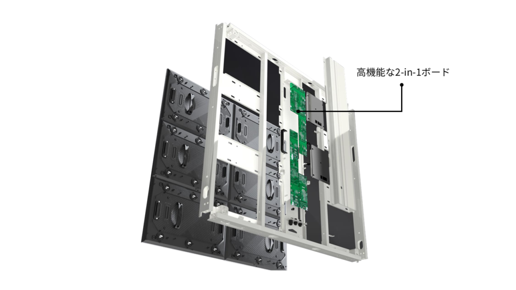 株式会社ダイエン | » D-ai-Y53 屋外用高放熱HD LEDディスプレイ